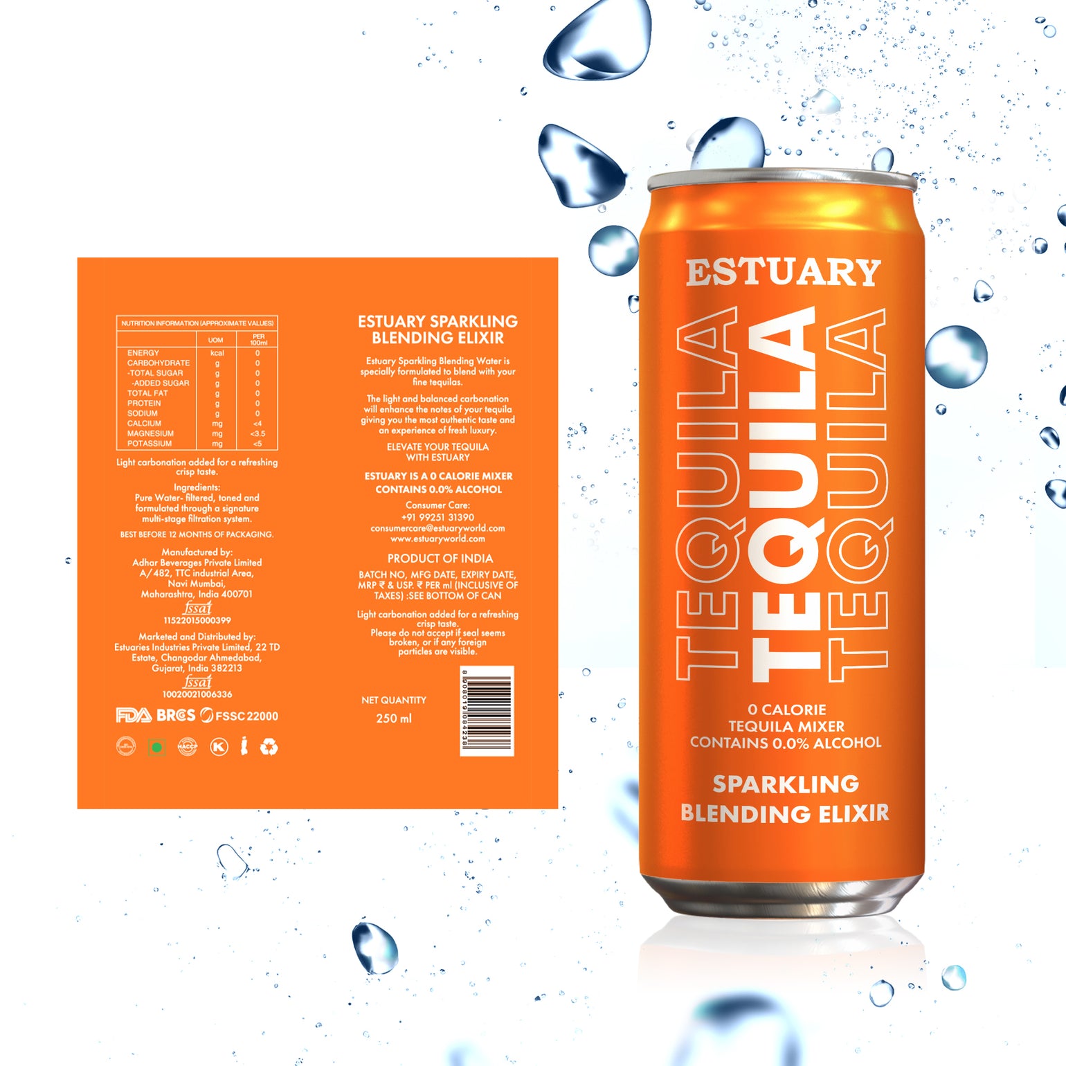 Tequila Sparkling Blending Elixir: Zero Sugar, Zero Calories - Estuary ...